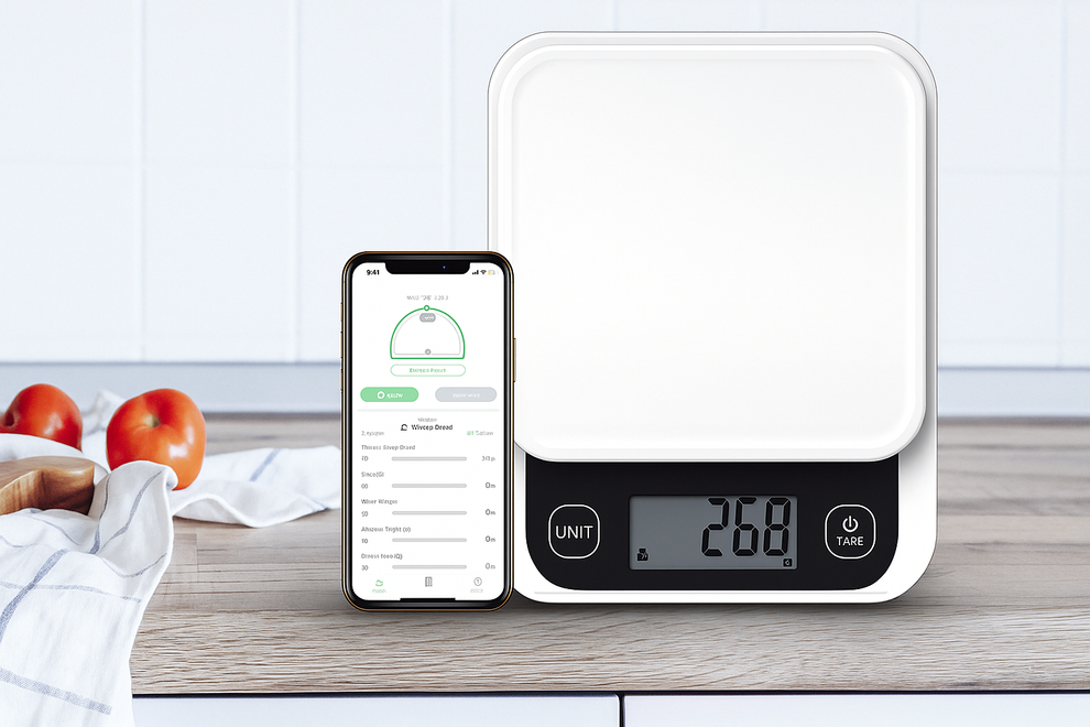 Smart Kitchen Scale with App – Track Calories & Macros – The Hive Cart